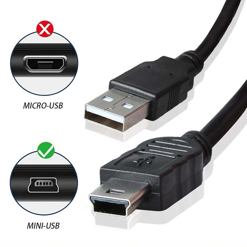 Jual Kabel Data USB Mini / Kabel Data V3 / Kabel USB 5 Pin | Shopee ...