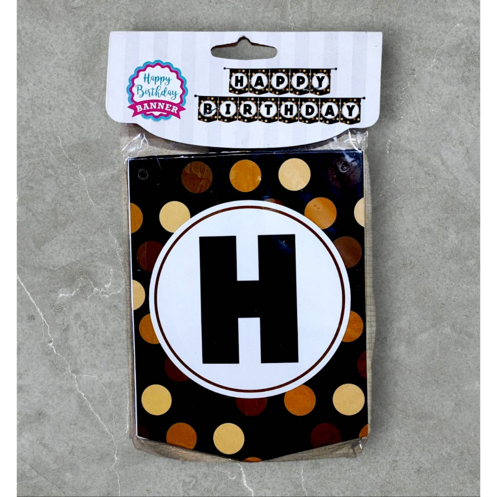 Jual Banner HBD - Bunting Flag Tulisan Happy Birthday | Shopee Indonesia