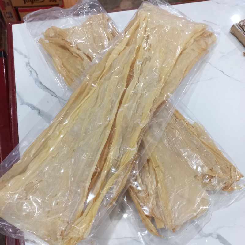 Jual KULIT KEMBANG TAHU KERING/Tauki Fucuk Kering Yuba (1bks berat ...