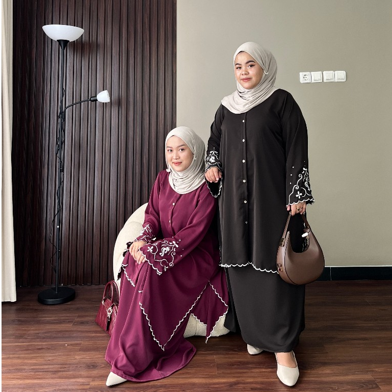 Jual SERDA - Baqiya Set Tunik Melayu Premium by Serda.id | Shopee Indonesia