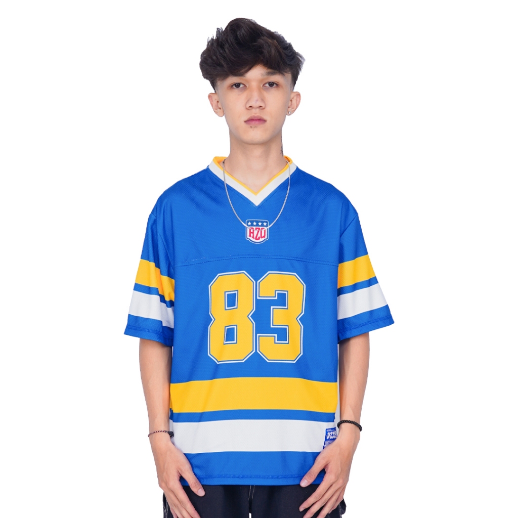 Jual RZQ / 83 / Number Series / Jersey / Streetwear / Oversize / Music ...
