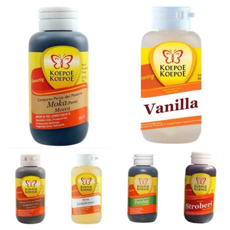 Jual Kopoe Kopoe Pasta Perisa Dan Pewarna Makanan Rasa Moka 60 ML ...