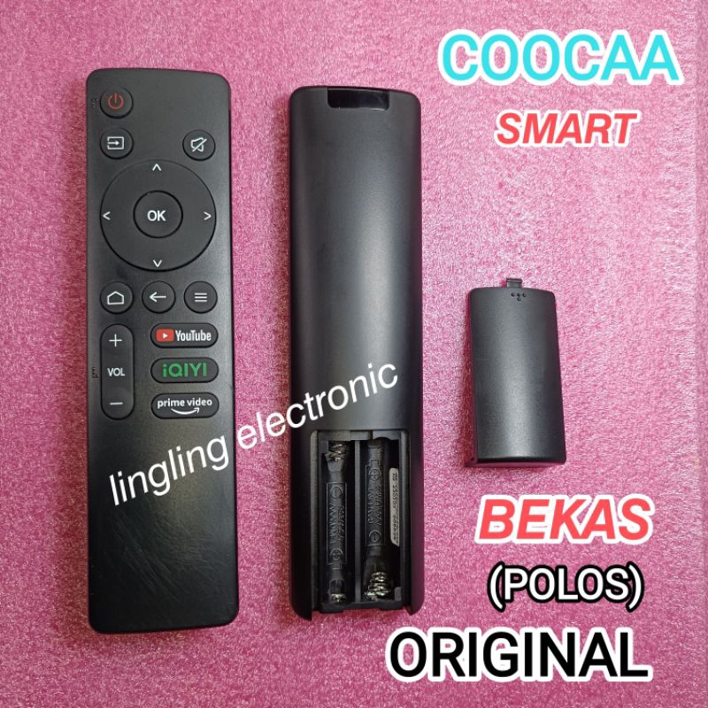 Jual REMOT TV COOCAA SMART ORIGINAL BEKAS | Shopee Indonesia