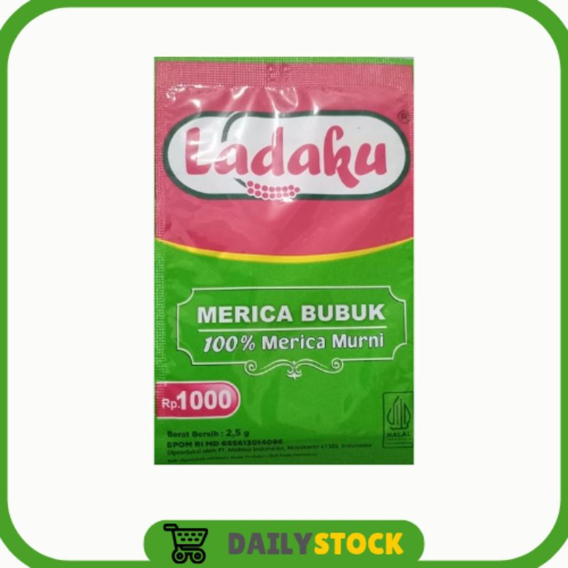 Jual Ladaku Merica Bubuk Sachet 2,5gr | Shopee Indonesia