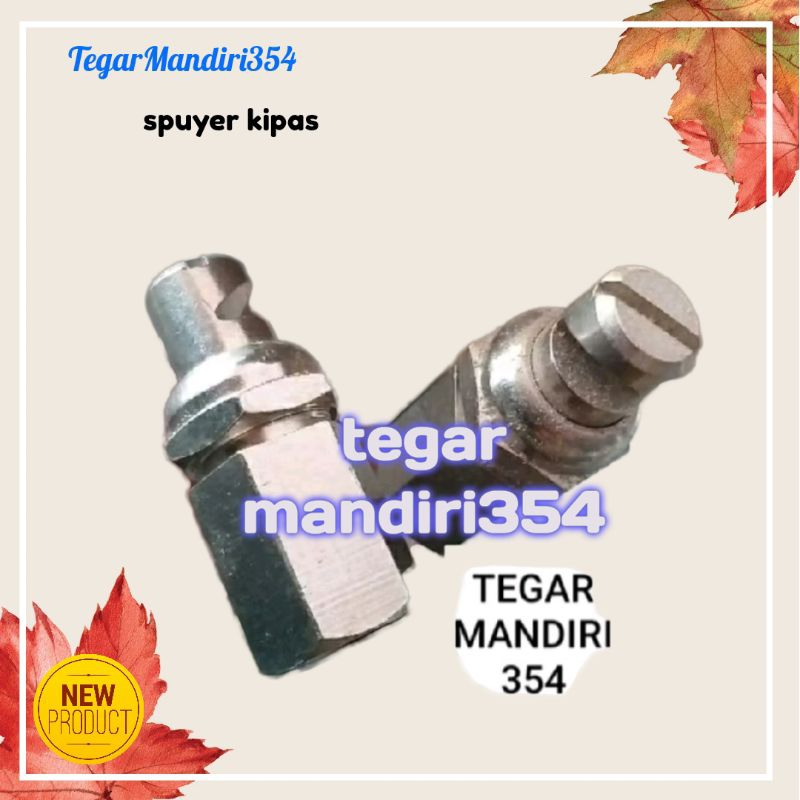 Jual spuyer kipas halus bagus import nozzle drat umum / spuyer ...