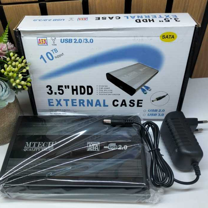 Jual External Case Casing 3.5 3 5 Hdd Sata Hardisk Eksternal PC | Shopee Indonesia