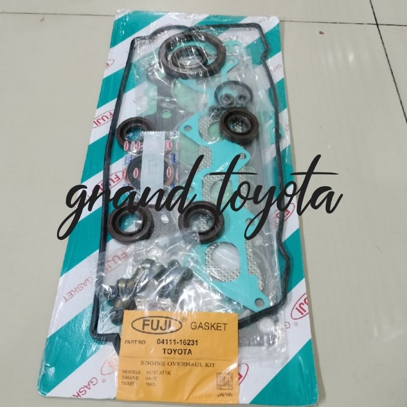 Jual Paking Set Corolla Great AE101 Paking Full Set Engine Overhaul Fuji | Shopee Indonesia