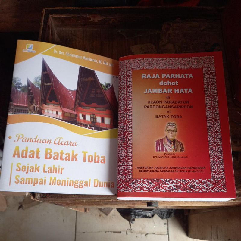 Jual Paket 2 Buku Adat Batak Toba : Panduan Acara Adat Batak Toba ...