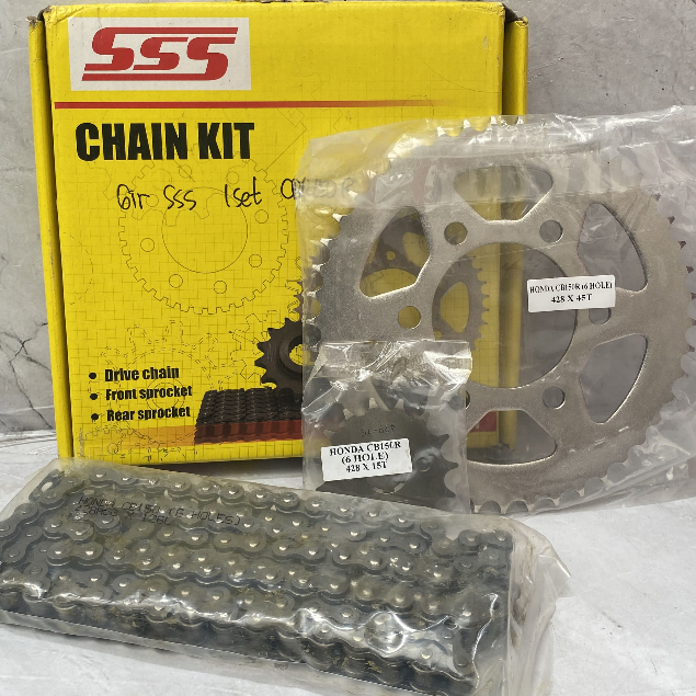 Jual Gear Set SSS Gir SSS R15 V3 Honda New Cb150R Lubang 6 | Shopee ...