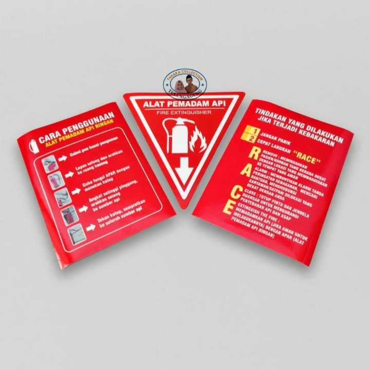 Jual Stiker Segitiga APAR | Stiker APAR | Segitiga APAR Murah dan ...