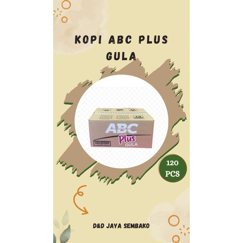 Jual [ 1 Dus ] Kopi ABC Plus Gula isi 120Pcs | Shopee Indonesia
