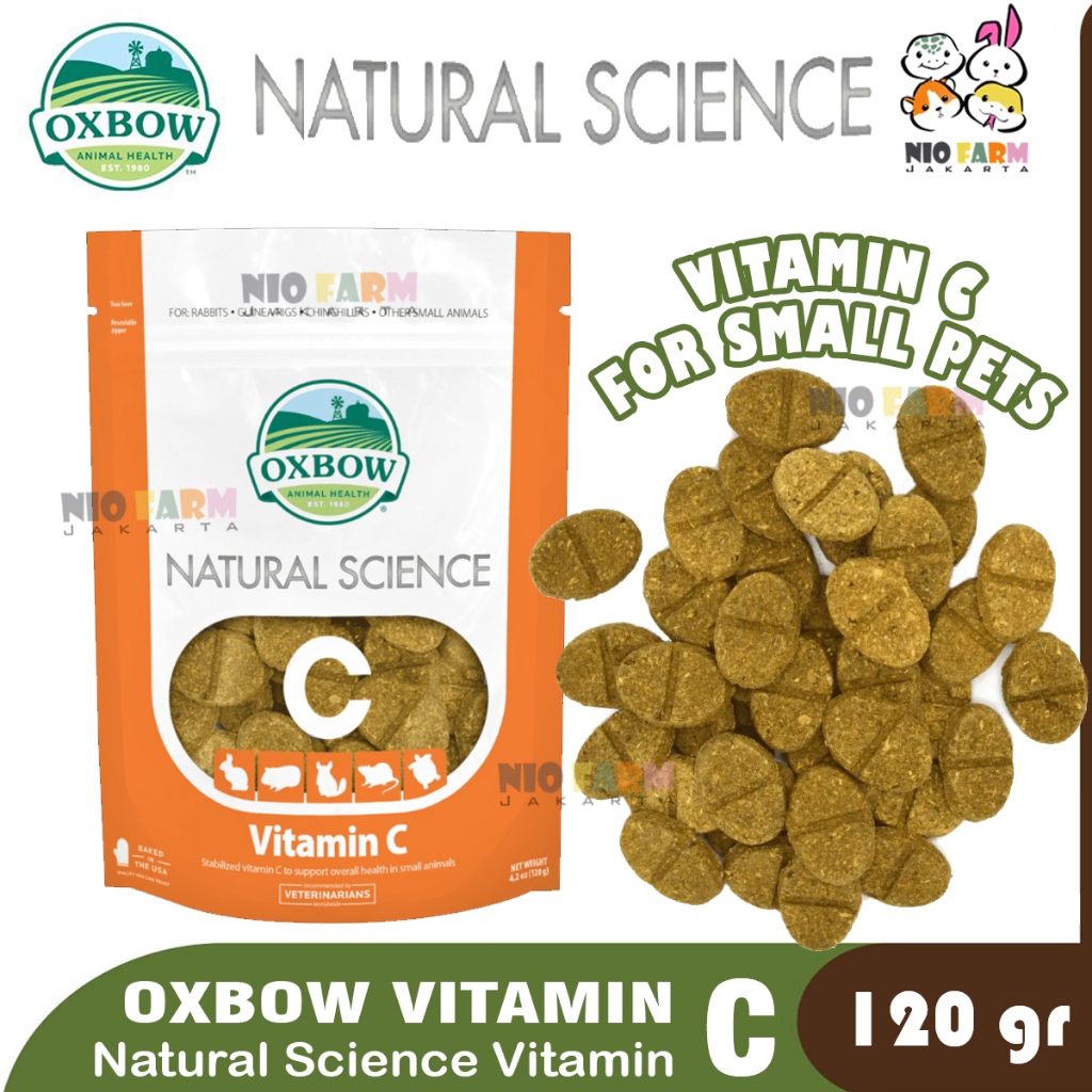 Jual NIOFARM - OXBOW VITAMIN C - Natural Science 120 gr - Pack Original ...