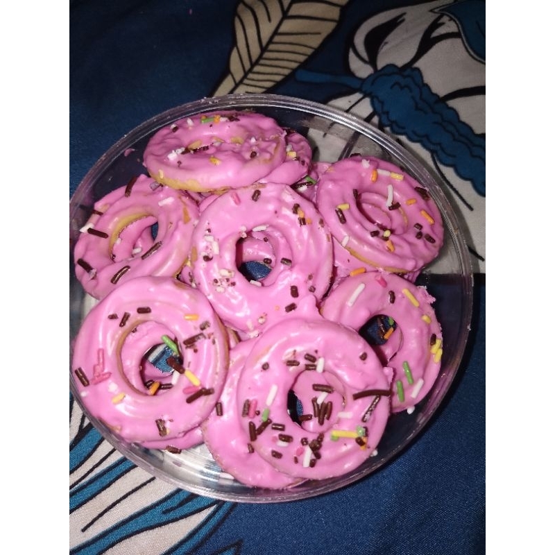 Jual (PRE ORDER)Donat pink mini | Shopee Indonesia