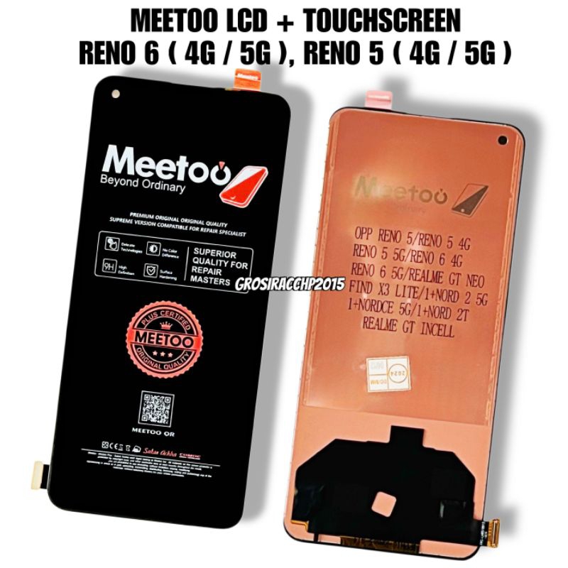 Jual LCD TOUCHSCREEN COMPATIBLE FOR OPPO RENO 5 4G/5G / RENO 6 4G/5G ...