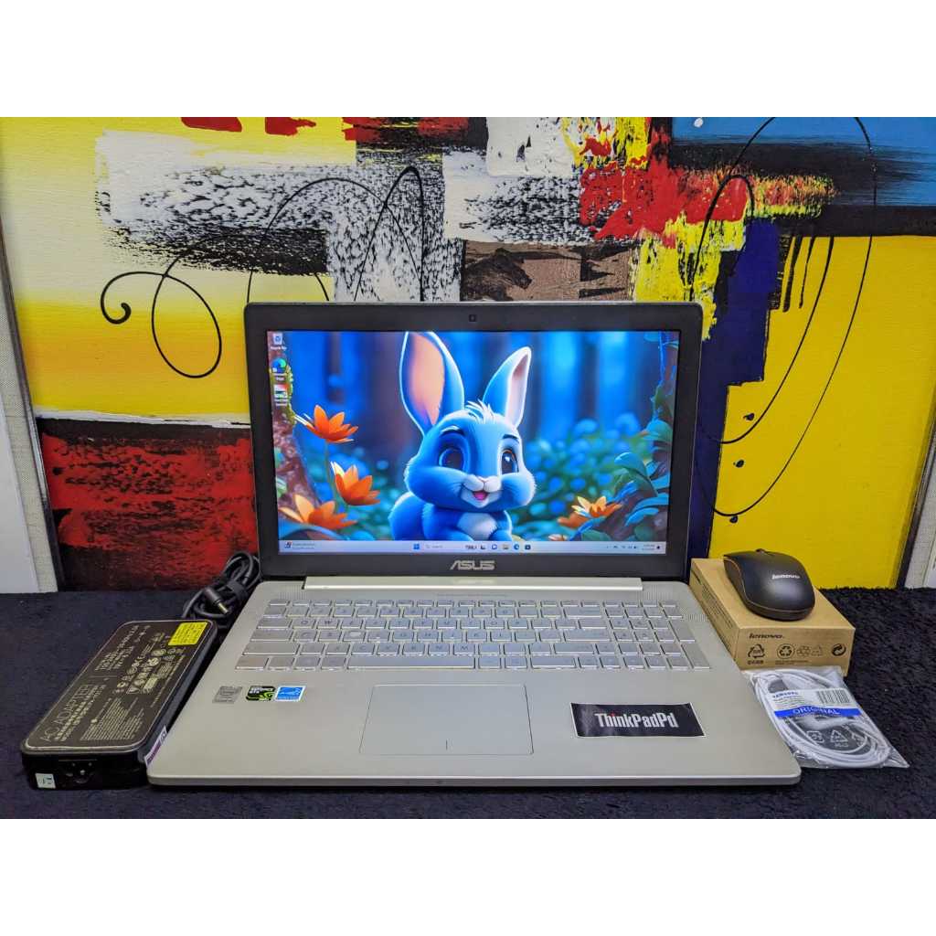 Jual Laptop Gaming Design ASUS N501JW Core i7 4720HQ NVIDIA GTX 960M ...