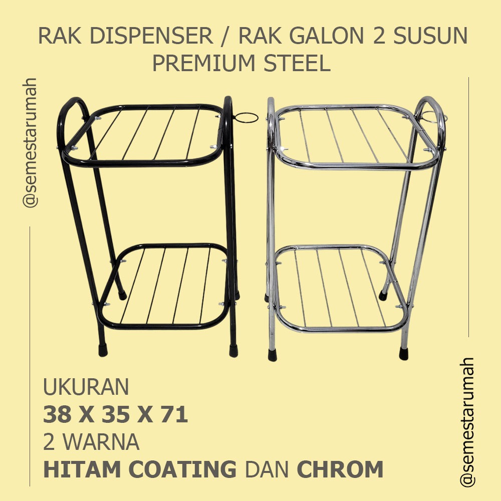 Jual RAK DISPENSER BESI / RAK DISPENSER GALON / MEJA DISPENSER BESI ...