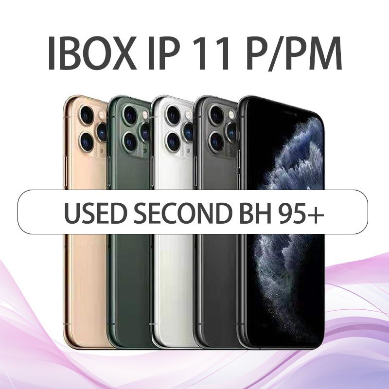 Jual IBOX Second IP 11 PRO/PROMAX 256GB/64GB FULLSET SECOND MULUS GOOD CONDITIONS | Shopee Indonesia