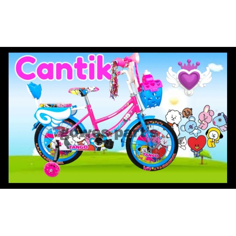 Jual SEPEDA MINI TANGO SERIES CANTIK 18" | Shopee Indonesia
