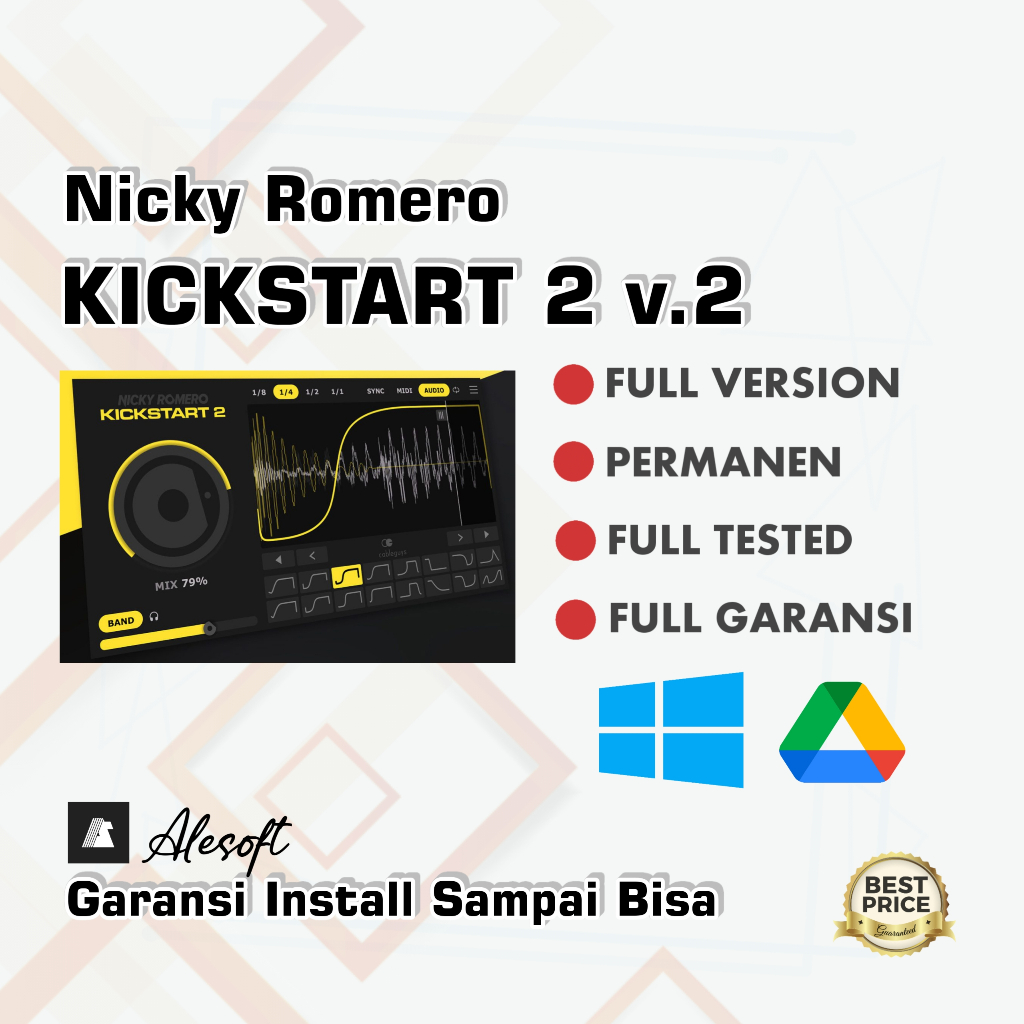 Jual Nicky Romero Kickstart 2 v.2 Full Version | Full Activated (Install Mudah) | Shopee Indonesia