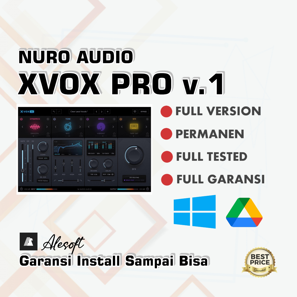 Jual Nuro Audio Xvox Pro v.1 Full Version | Full Activated (Install Mudah) | Shopee Indonesia