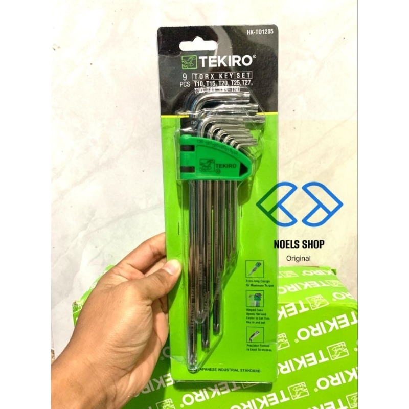 Jual Tekiro Kunci L Set Torx 9 Pcs / Tekiro Kunci L Bintang Set ( Tanpa Lubang ) | Shopee Indonesia
