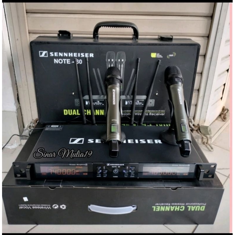 Jual Mic Wireless Sennheiser Note 80 / Note-80 Kualitas Terbaik ( Free ...