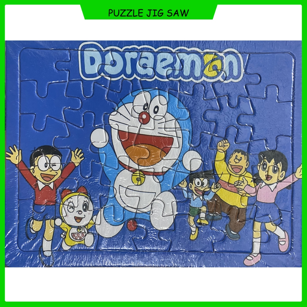 Jual Puzzle Doraemon jigsaw memory mainan edukasi anak penyortir susun ...