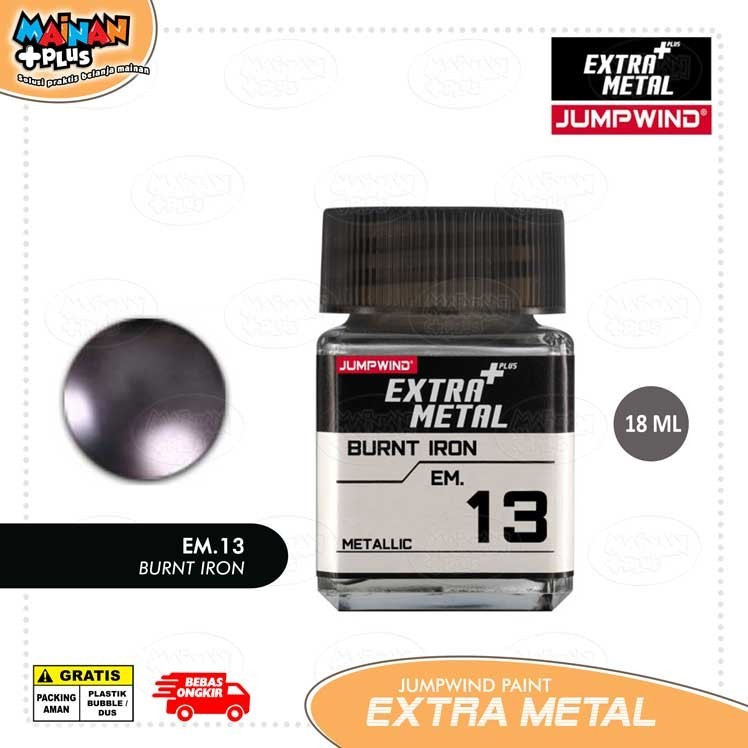 Jual JUMPWIND EXTRA METAL EM13 BURNT IRON Cat Gunpla Gundam Model Kit Paint | Shopee Indonesia