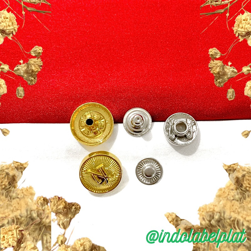 Jual Kancing Set Klip/Kancing Custom Kustom/Aksesoris/Baju/Tas/kancing ...