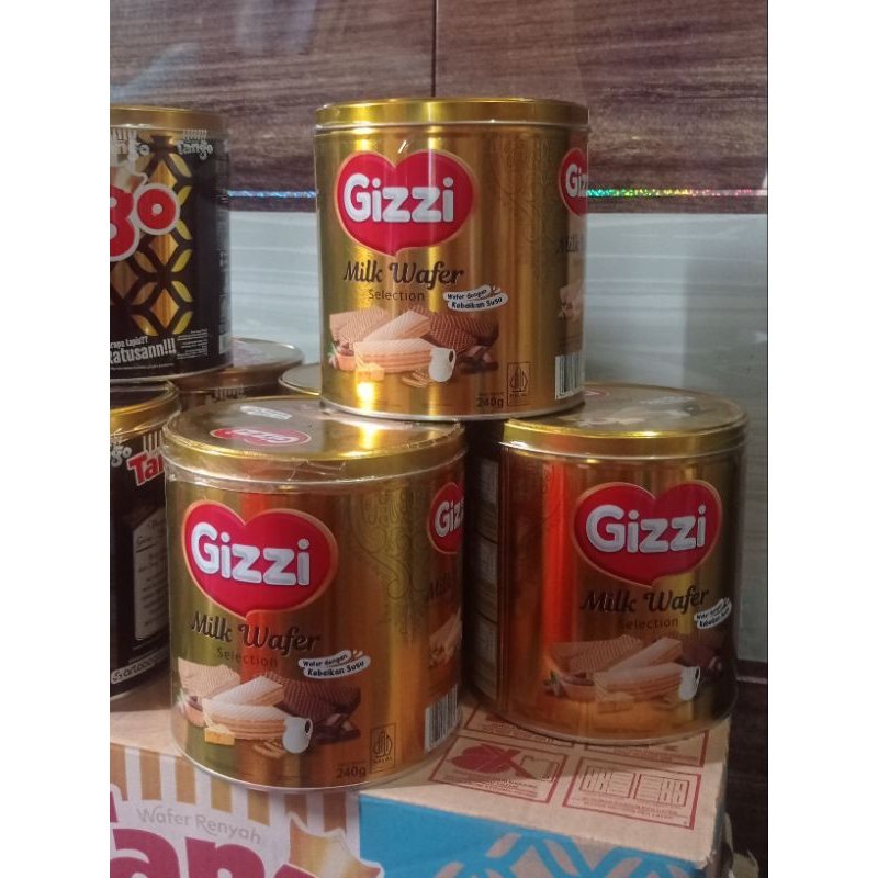 Jual Gizzi Milk Wafer 240g | Shopee Indonesia