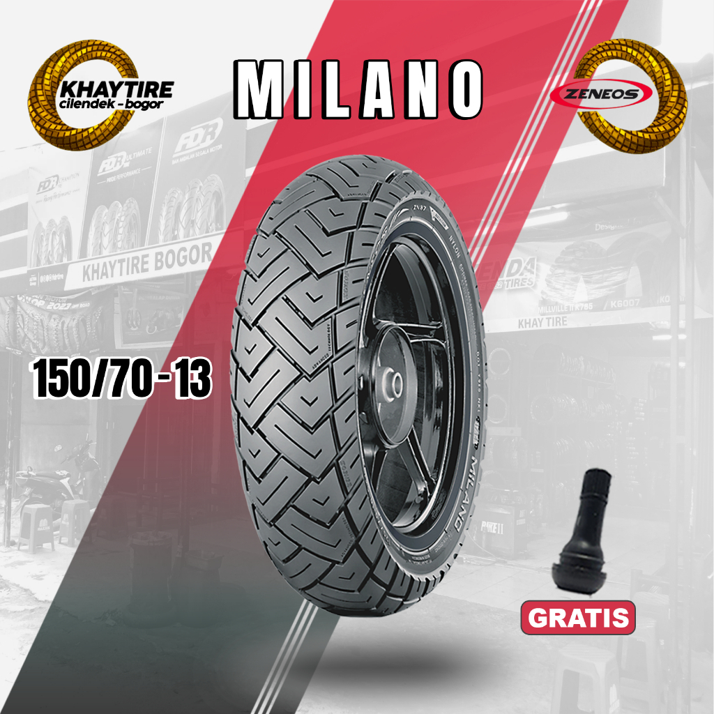 Jual Ban Belakang Motor 𝗬𝗔𝗠𝗔𝗛𝗔 𝗡𝗠𝗔𝗫 ZENEOS MILANO 150/70 Ring 13 ...