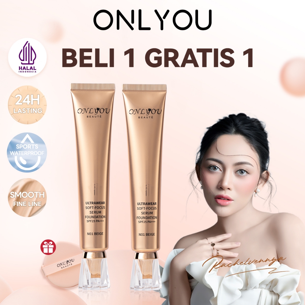 Jual 【Beli 1 Gratis 1】ONLYOU Serum Foundation pondation Serum ...