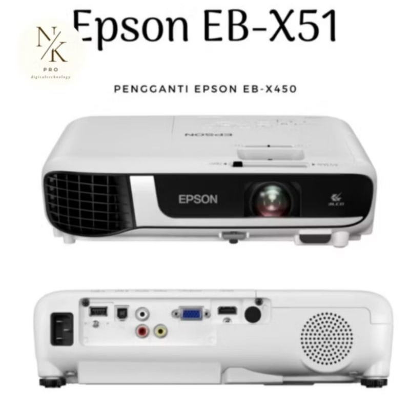 Jual Epson EB-X51 XGA 3LCD Projector | Shopee Indonesia