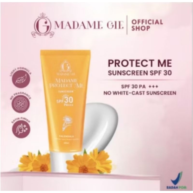 Jual ️Rakkistore99 ️ Madame Gie Protect Me Sunscreen SPF 30 PA ...
