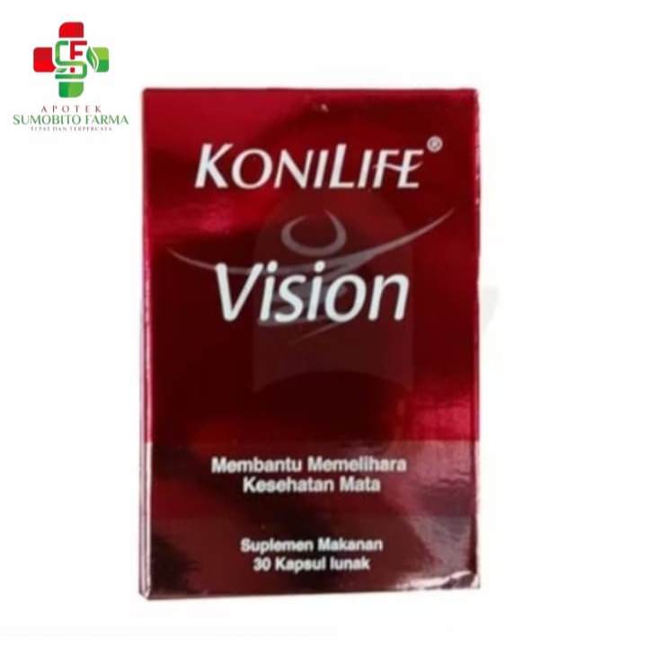 Jual Konilife Vision Box 30 Kapsul, Obat mata, kesehatan mata | Shopee ...