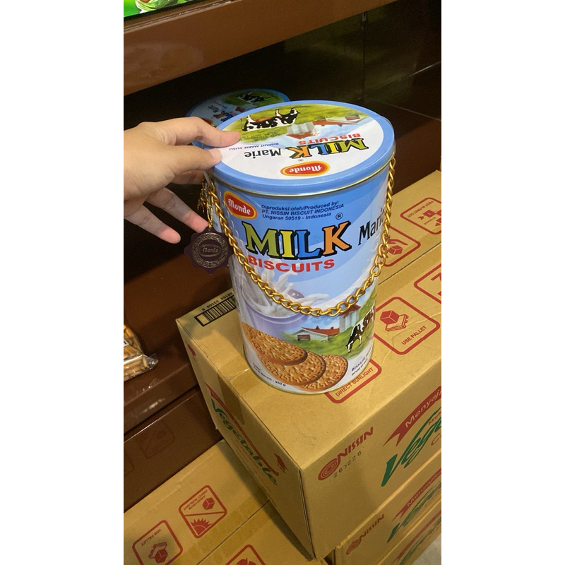 Jual Nissin Milk Marie Biskuit 950gram | Shopee Indonesia
