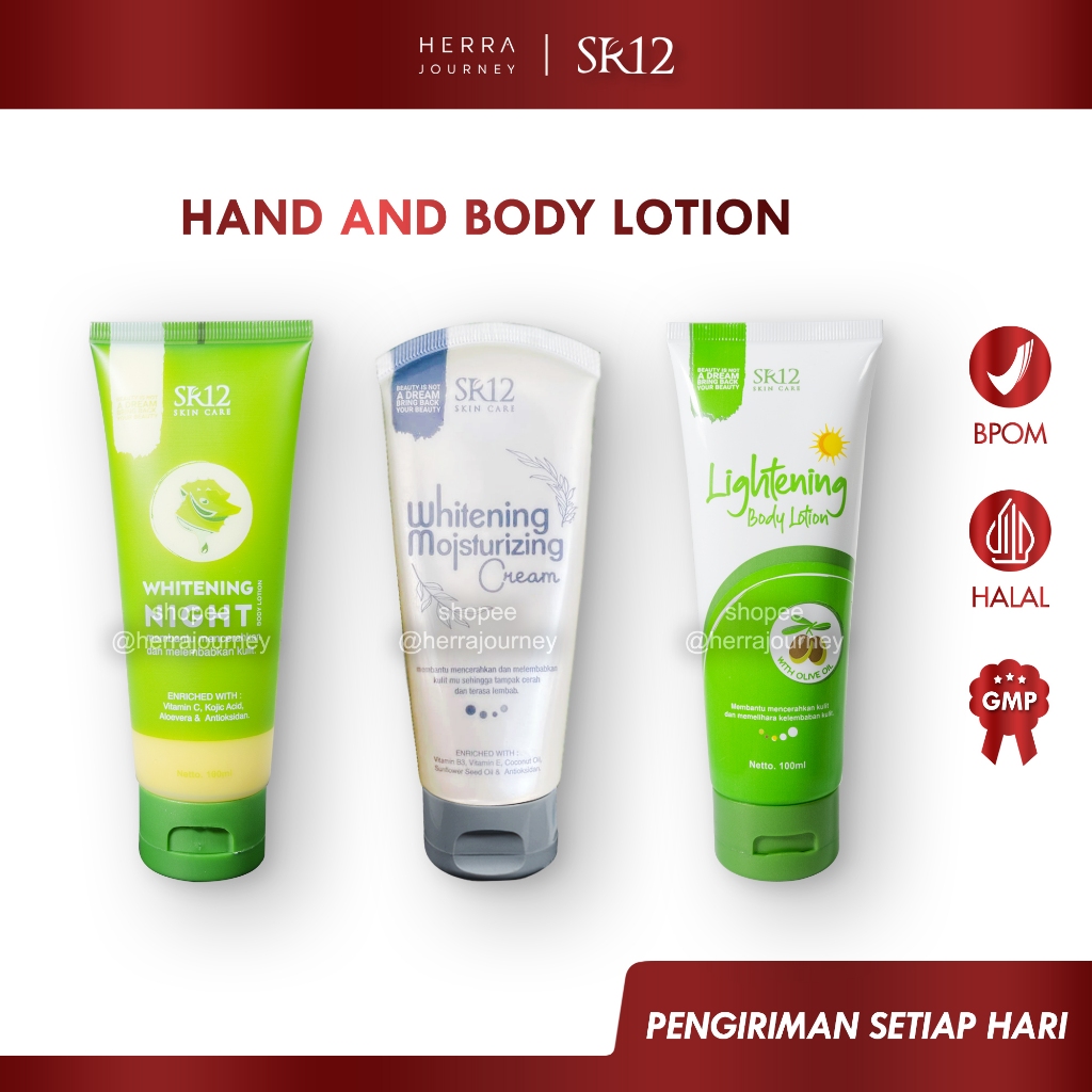 Jual SR12 - Body Lotion All Varian | Shopee Indonesia