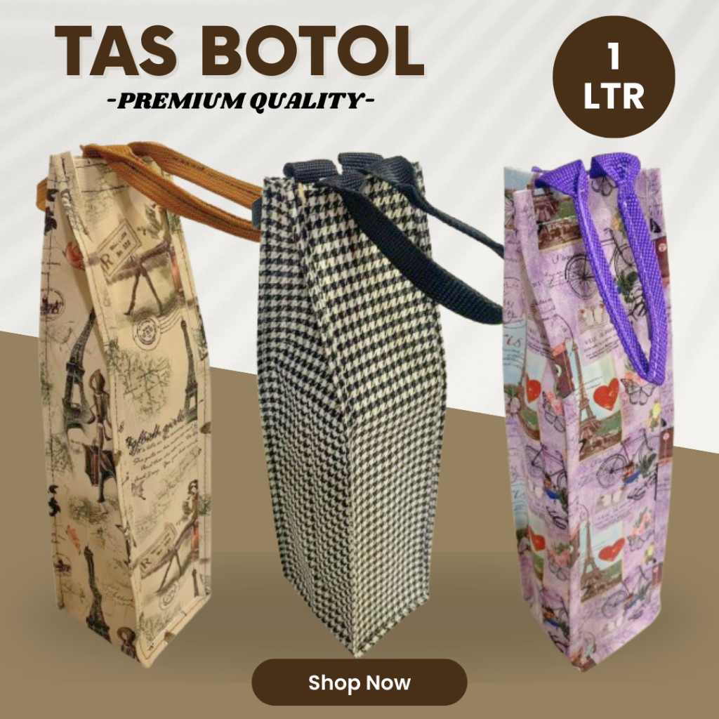 Jual Tas Botol Minum Bahan Tebal Dan Kuat Tas Botol Air Minum Termos 1 ...