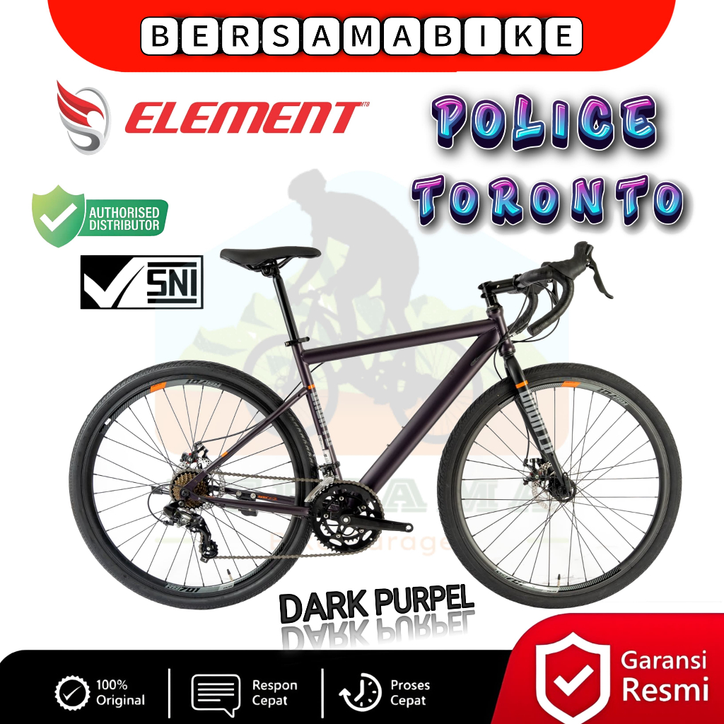 Jual Sepeda Balap Gravel 700C POLICE Toronto NEW Roadbike | Shopee ...