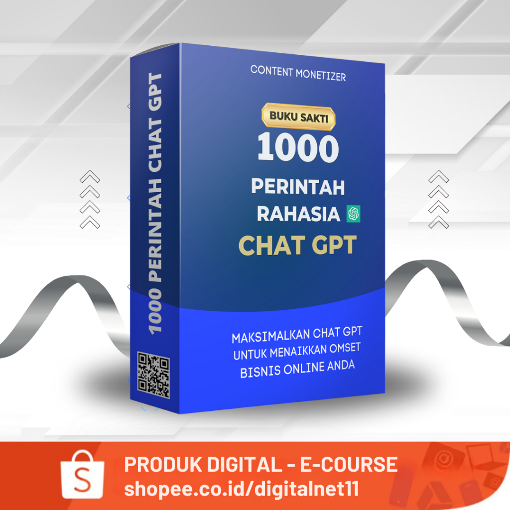 Jual 1000 Prompt ChatGPT Content Monetizer - Optimasi Konten Otomatis untuk Kerjaan Lebih ...