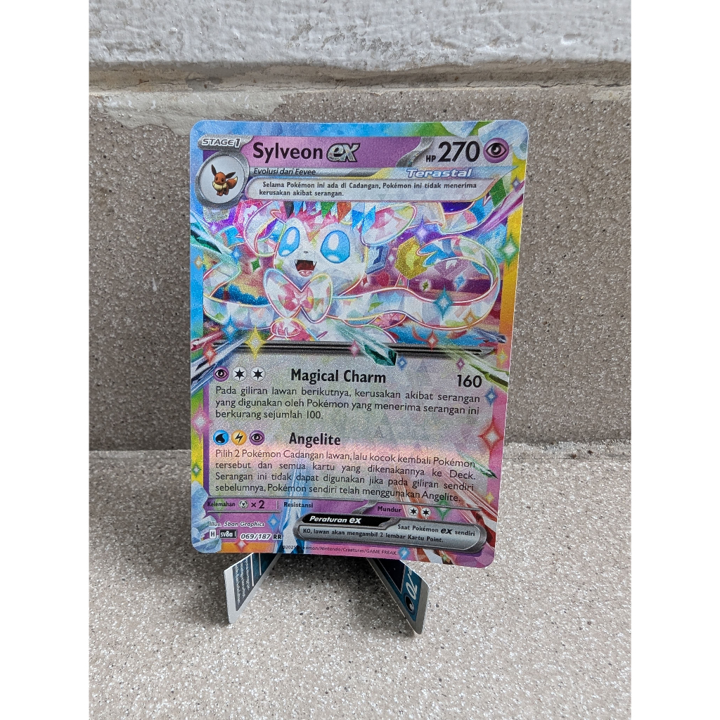 Jual Sylveon EX RR - 069/187 SV8a - Terastal Festival EX - Kartu Pokemon Indonesia TCG (ID ...