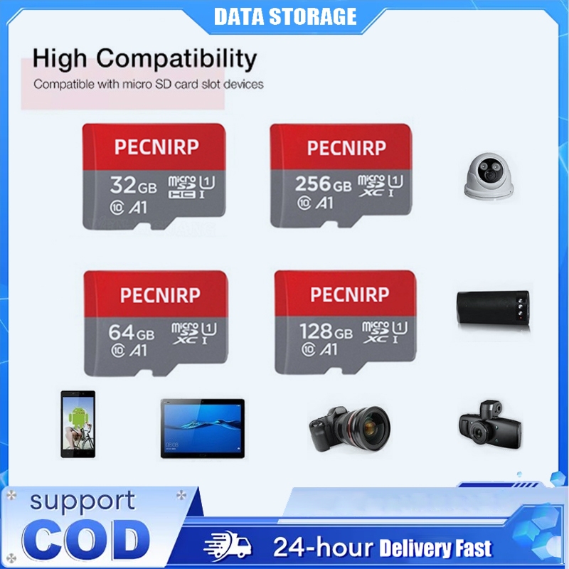 Jual Memory Card 256GB 128GB 64GB 32GB TF micro sd card Class 10 UHS-1 ...