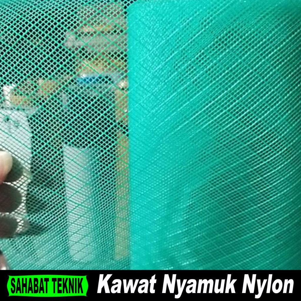 Jual Kawat Kain Kasa Nyamuk Strimin Nylon 1 Meter x Lebar 90cm Anti ...