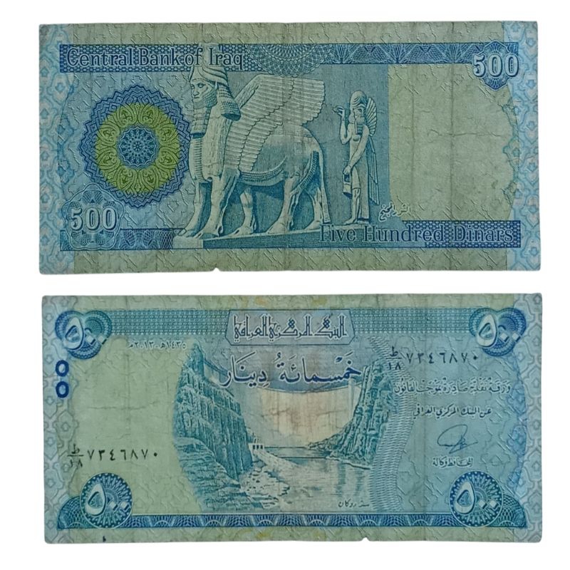 Jual Uang Asing Iraq 500 Dinar | Shopee Indonesia