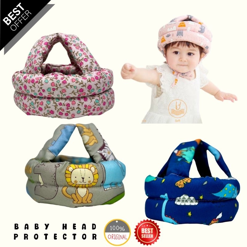 Jual helm pelindung kepala bayi boy girl dan anak batita anti benjol ...