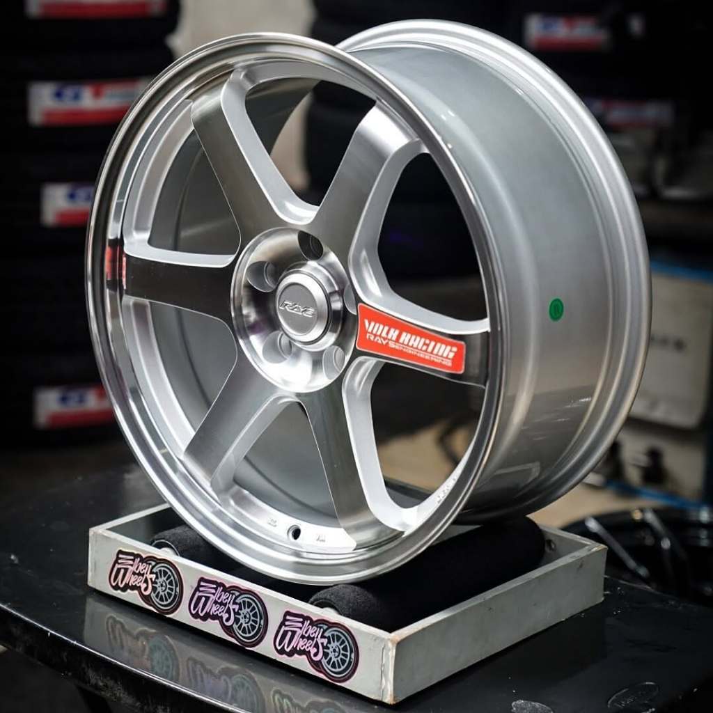 Jual Velg Mobil Volk Rays TE37 SL Ring 18” Pcd 5x114 Lebar 8 ET 40 Super Copy | Shopee Indonesia