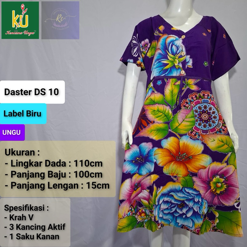 Jual DASTER KENCANA UNGU DS-10 | KU LABEL BIRU | Shopee Indonesia
