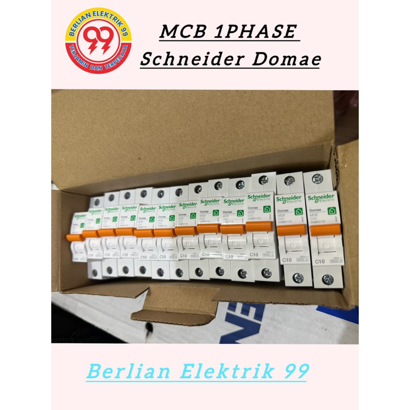 Jual mcb 1 phase schneider domae / MCB 1PHASE SCHNEIDER | Shopee Indonesia