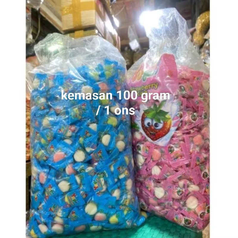 Jual permen yupi kis kiloan isi 100g | Shopee Indonesia
