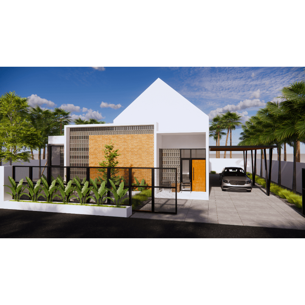 Jual Jasa Design Rumah, Ruko, Kantor ( Gambar Kerja & 3D View Exterior ...